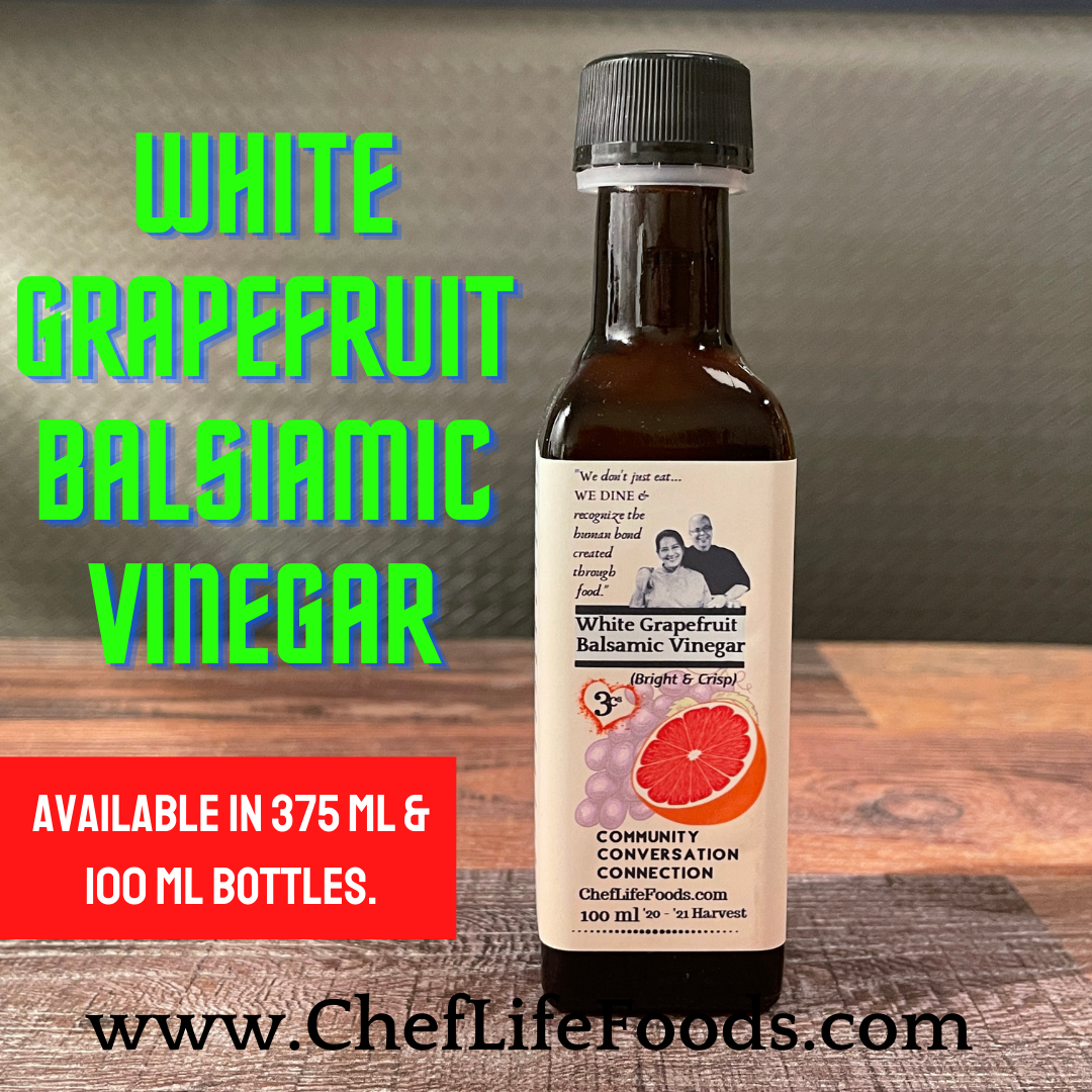 White Grapefruit Balsamic Vinegar – ChefLifeFoods